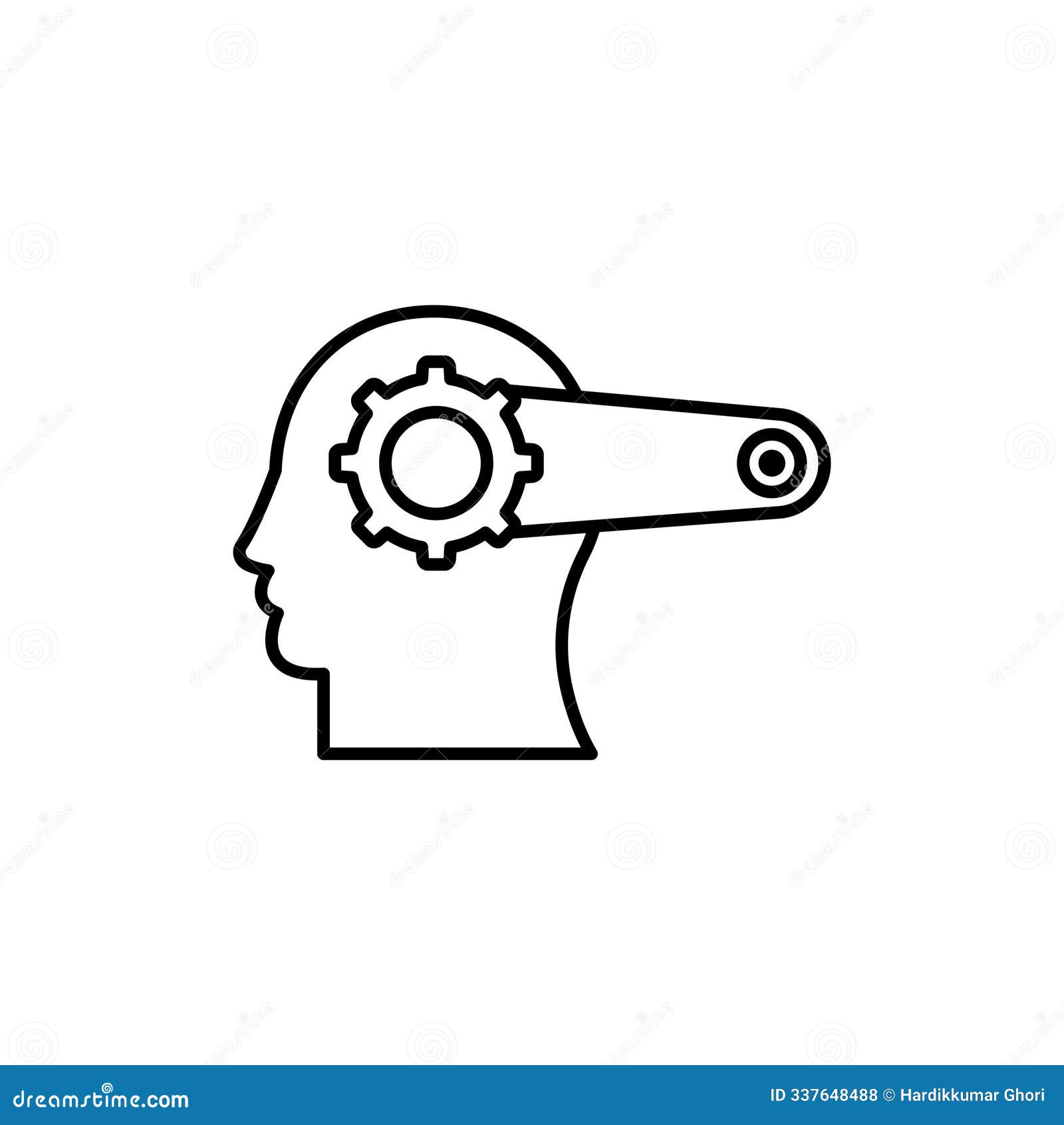 Interpretation Icon Set. Critical Data Analysis Vector Symbol In Black ...