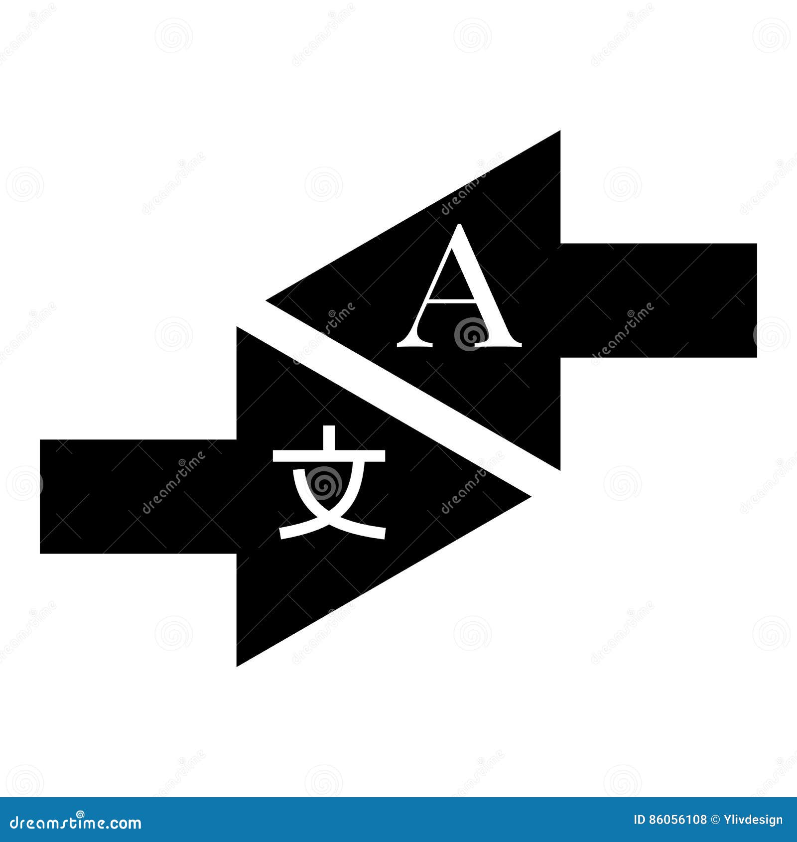 Interpretation Icon, Simple Style Stock Vector - Illustration of icon ...