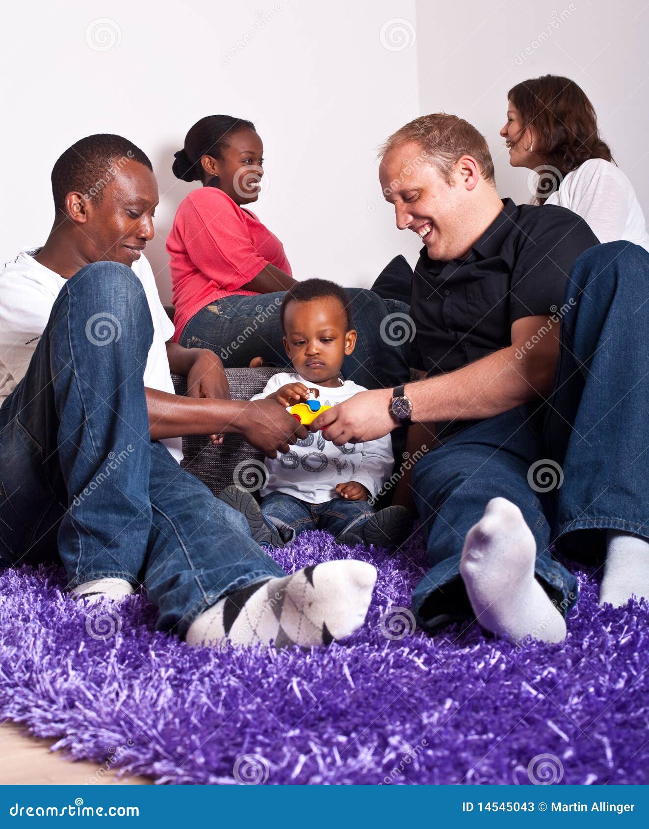 Interracial Friends and Family Stock Image - Image of biracial, african ...