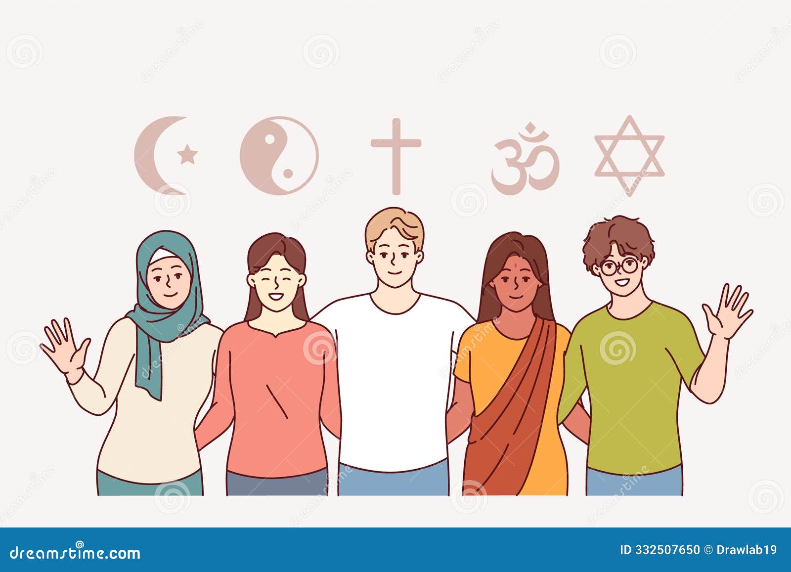 Understanding Hindu Gunas Vector Chart | CartoonDealer.com #326161824