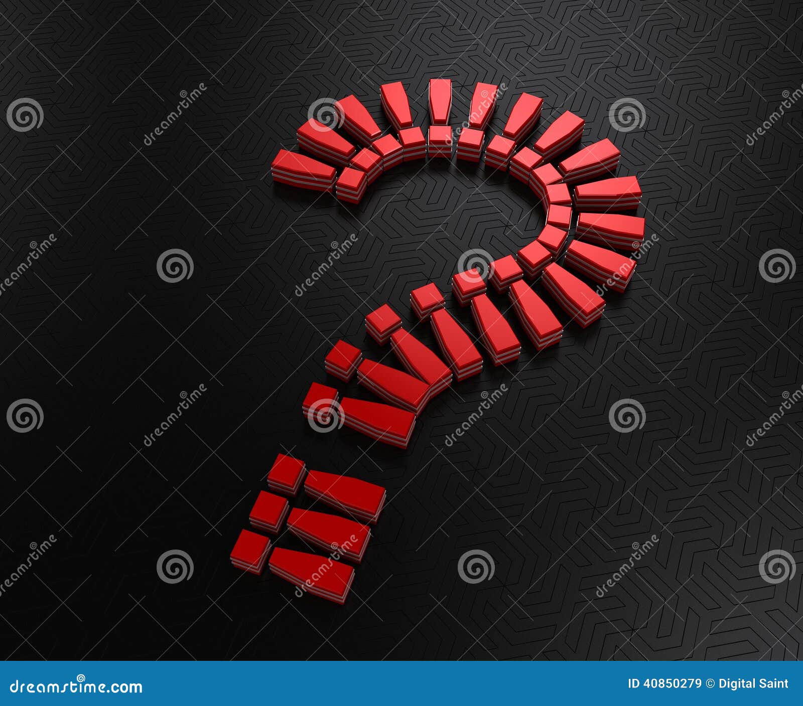 Interrobang stock illustration. Illustration of abstract - 40850279