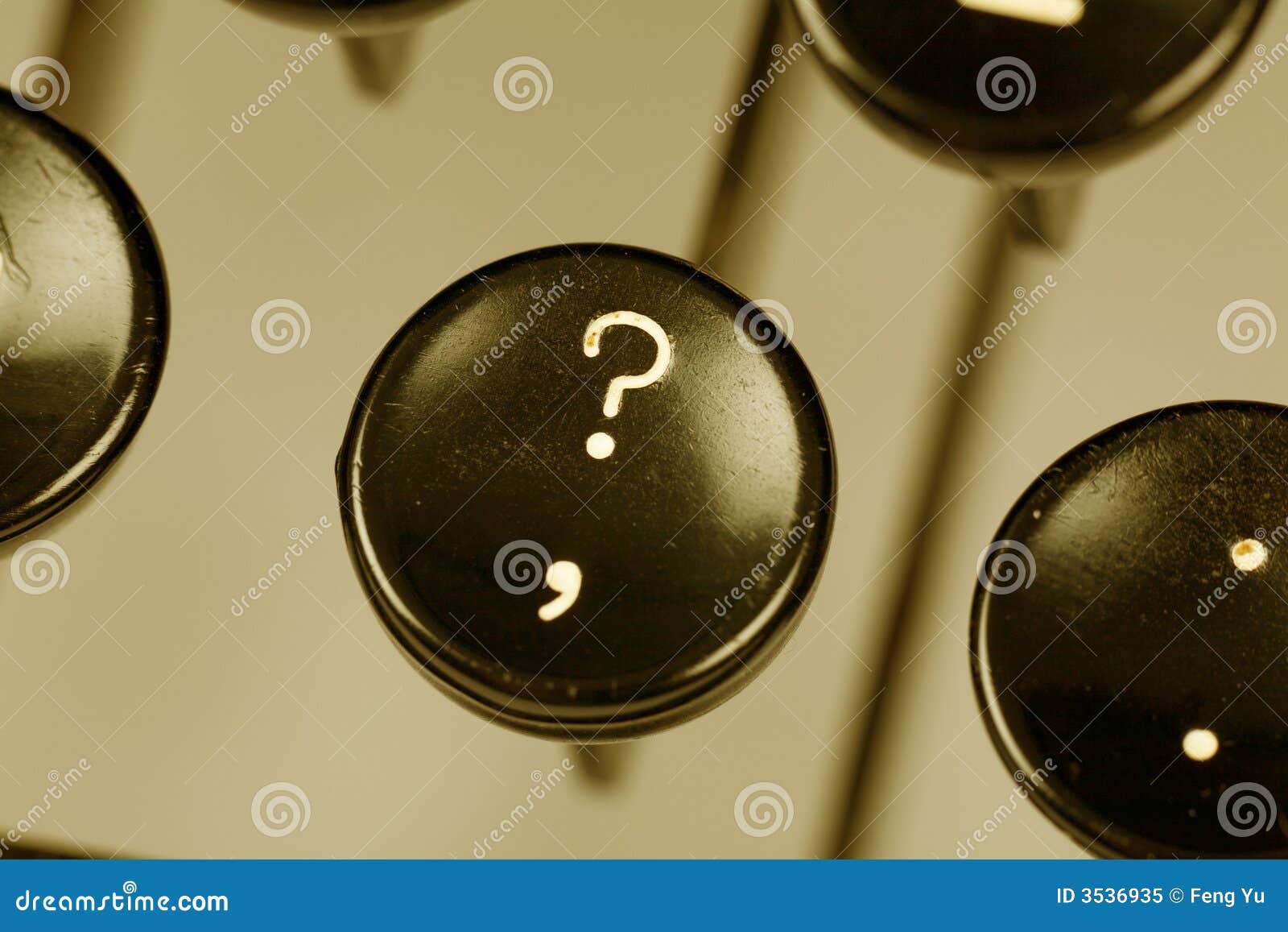 Interrogation stock image. Image of keyboard, antique - 3536935