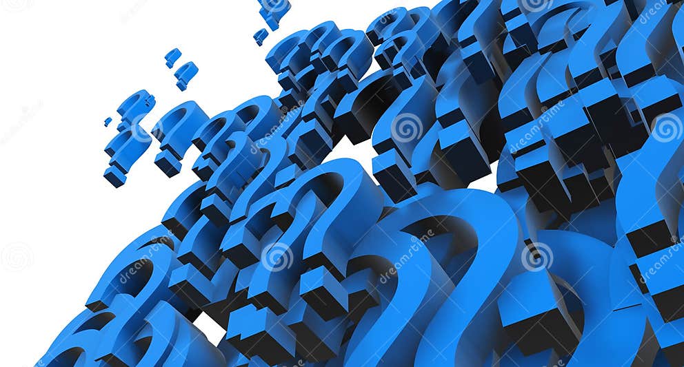 Interrogation mark stock illustration. Illustration of questioner ...