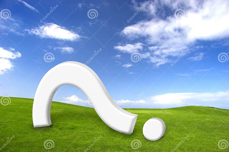 Interrogation point stock image. Image of creative, color - 2282163