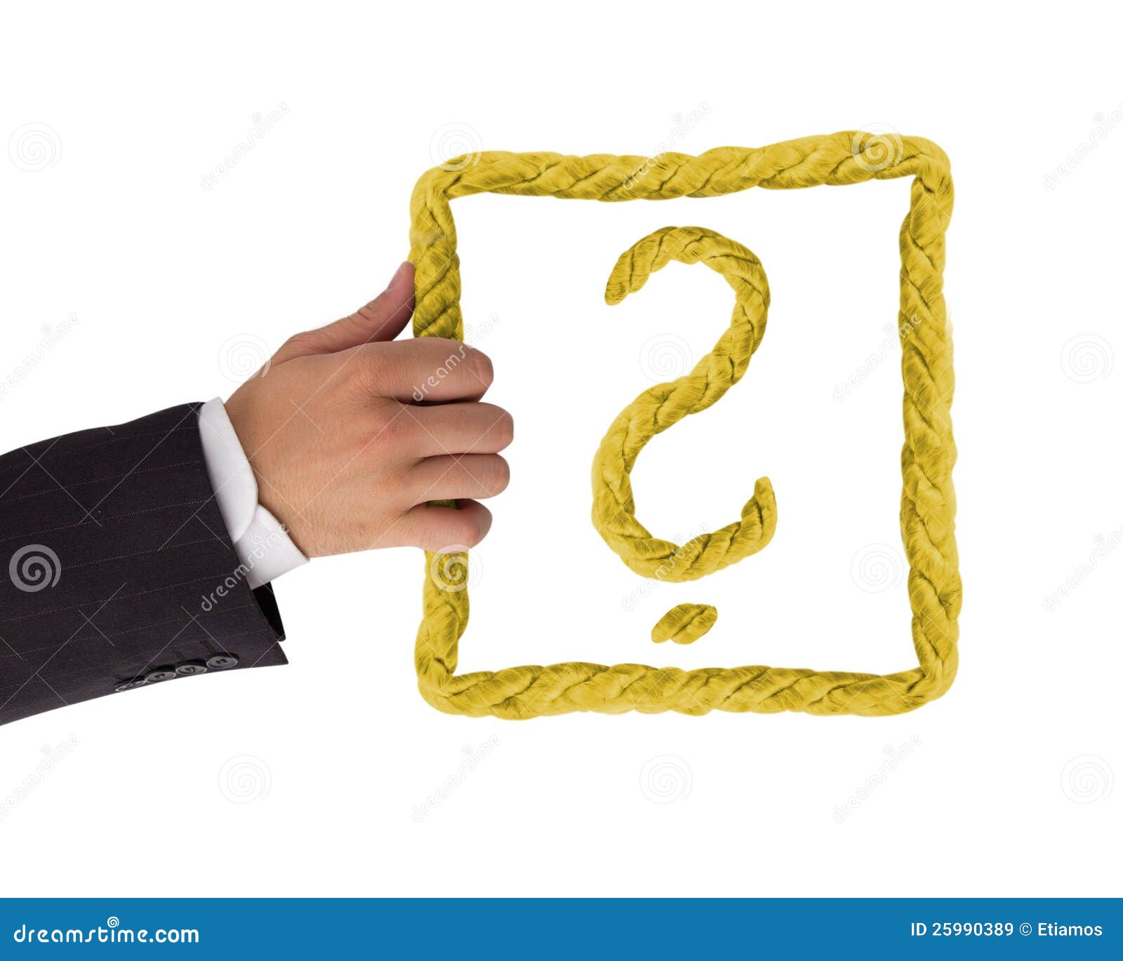 Interrogation sign stock image. Image of hold, sign, conceptual - 25990389