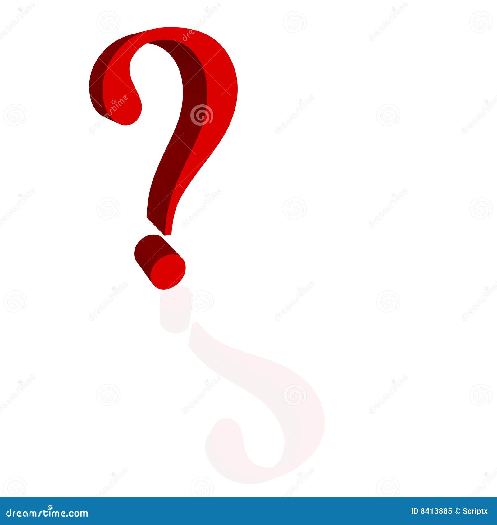 Interrogation sign stock illustration. Illustration of reminder - 8413885