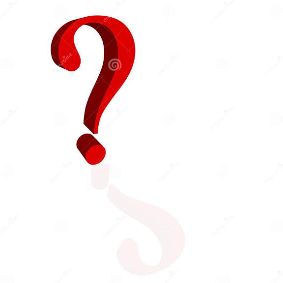 Interrogation sign stock illustration. Illustration of reminder - 8413885