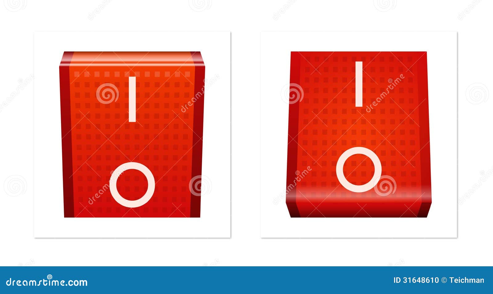 Interruptor DE LIGAR/DESLIGAR Ilustração Stock - Ilustração de ...