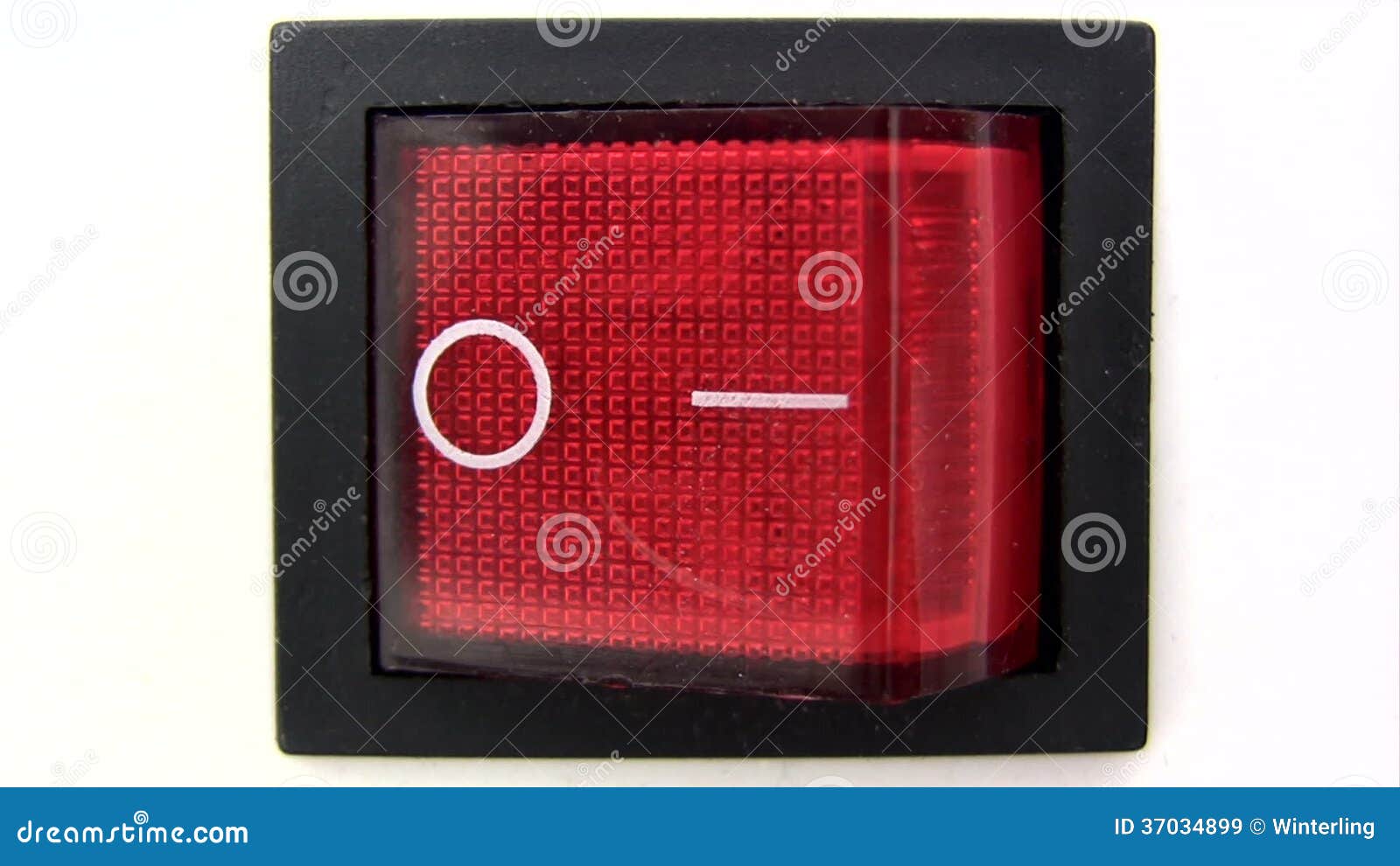 Interruptor - Encendido-apagado Almacen De Video - Vídeo de apretar ...