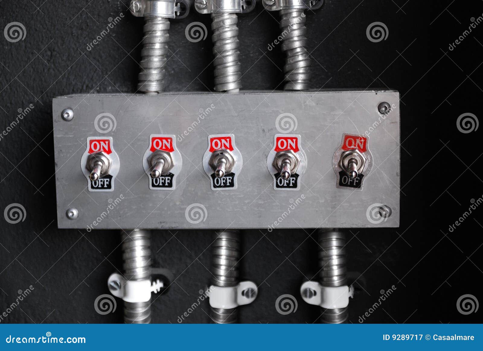 Interruptor Encendido Apagado Imagen de archivo - Imagen de fondo ...