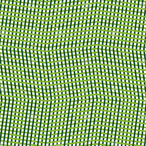 Intersected, Interweaved Irregular Lines, Stripes Green Grid Pattern ...