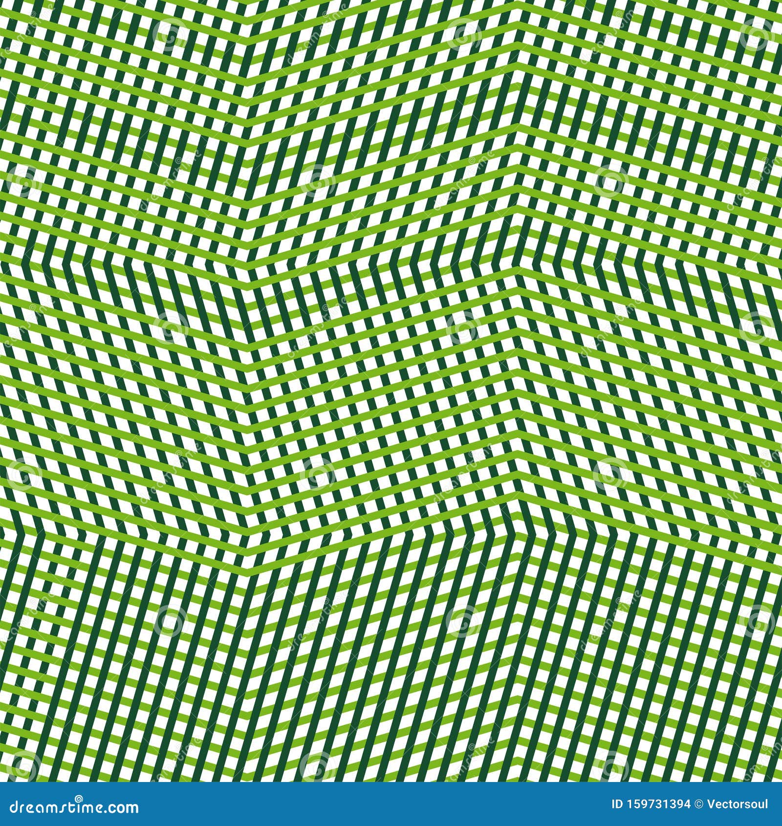 Intersected, Interweaved Irregular Lines, Stripes Green Grid Pattern ...