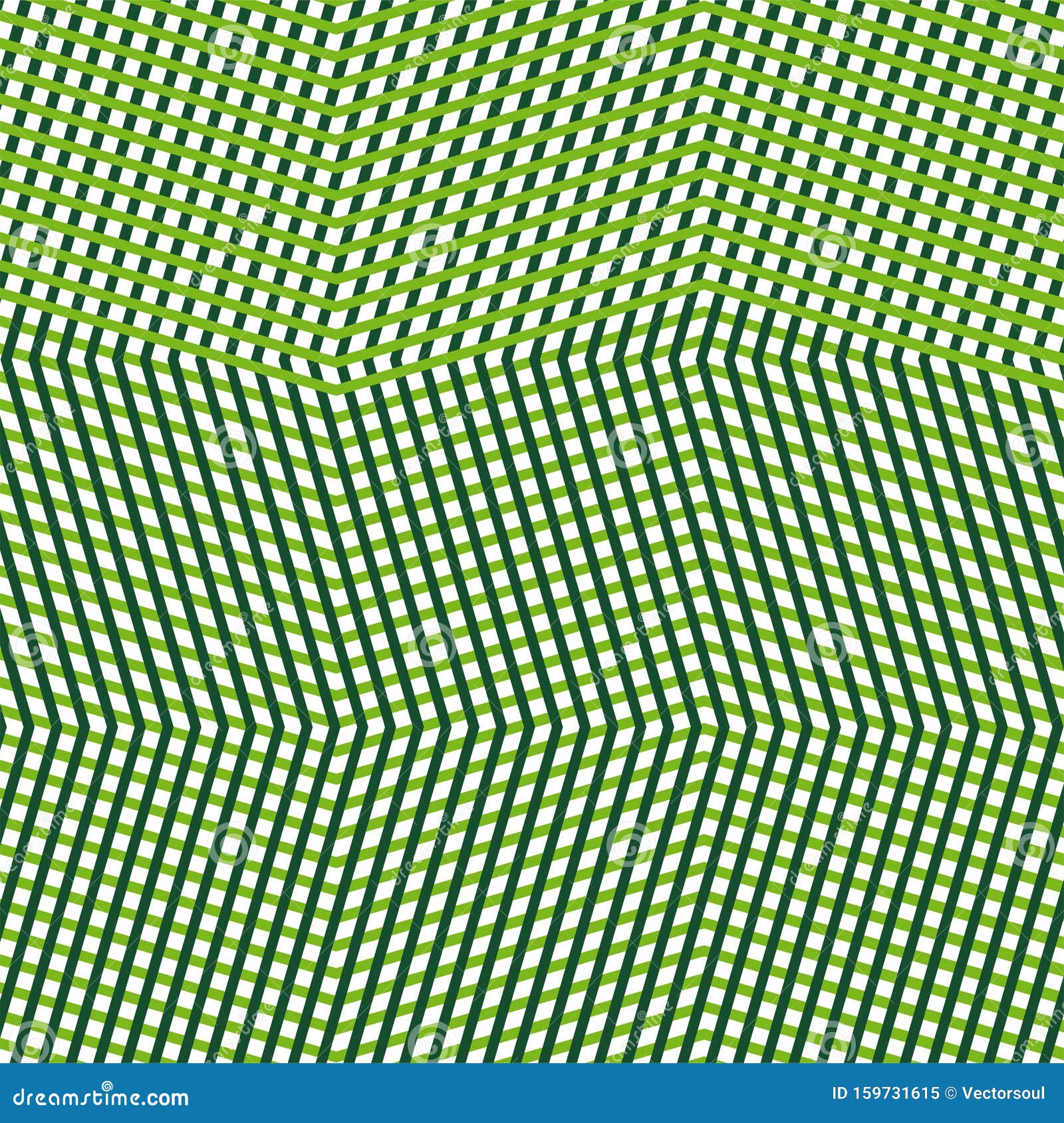 Intersected, Interweaved Irregular Lines, Stripes Green Grid Pattern ...