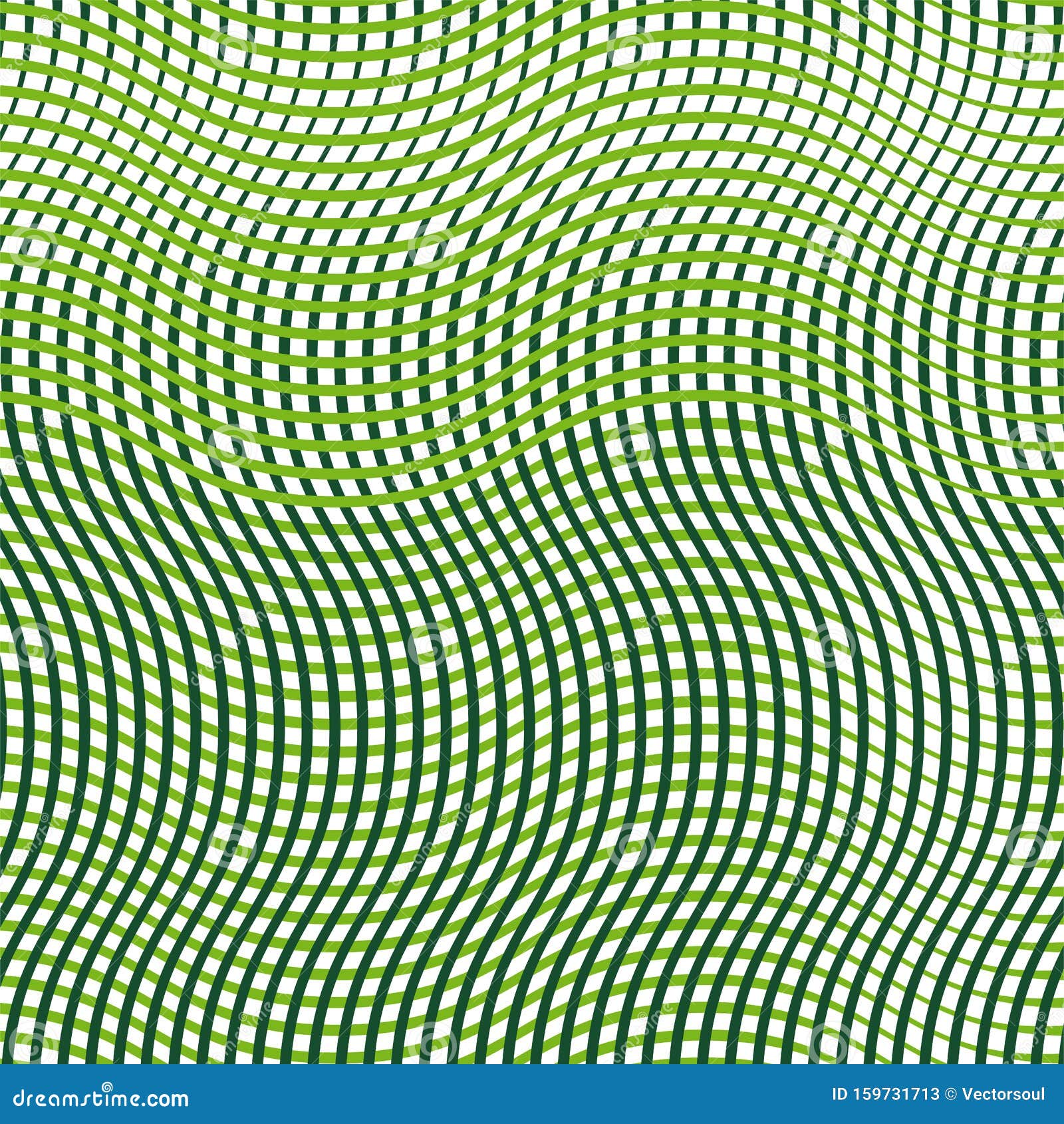 Intersected, Interweaved Irregular Lines, Stripes Green Grid Pattern ...