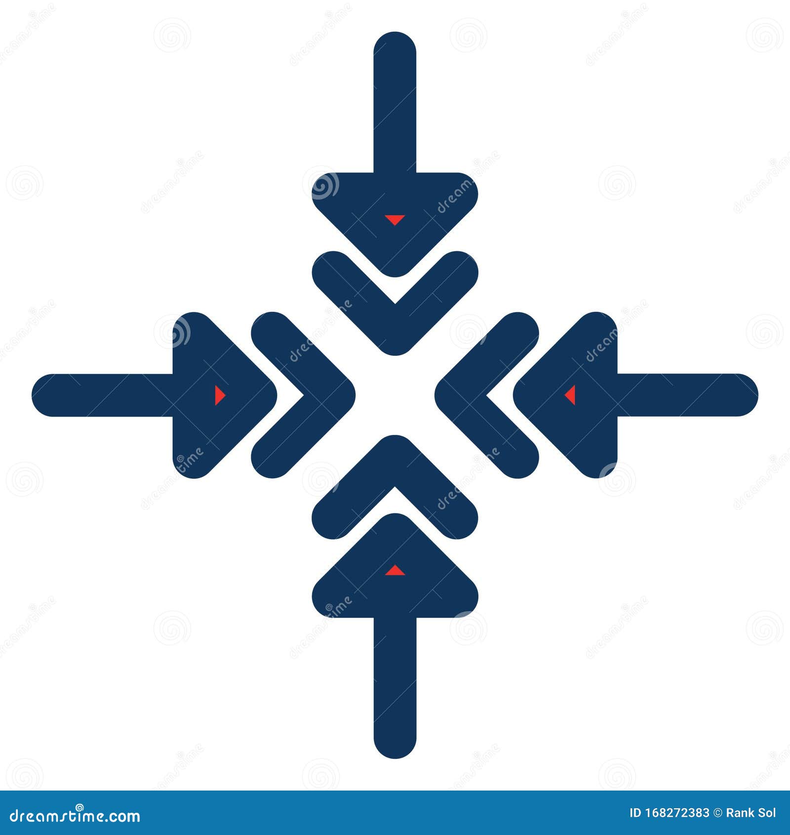 Intersecting Arrows, Exchange Isolated Vector Icon Which Can Be Easily ...
