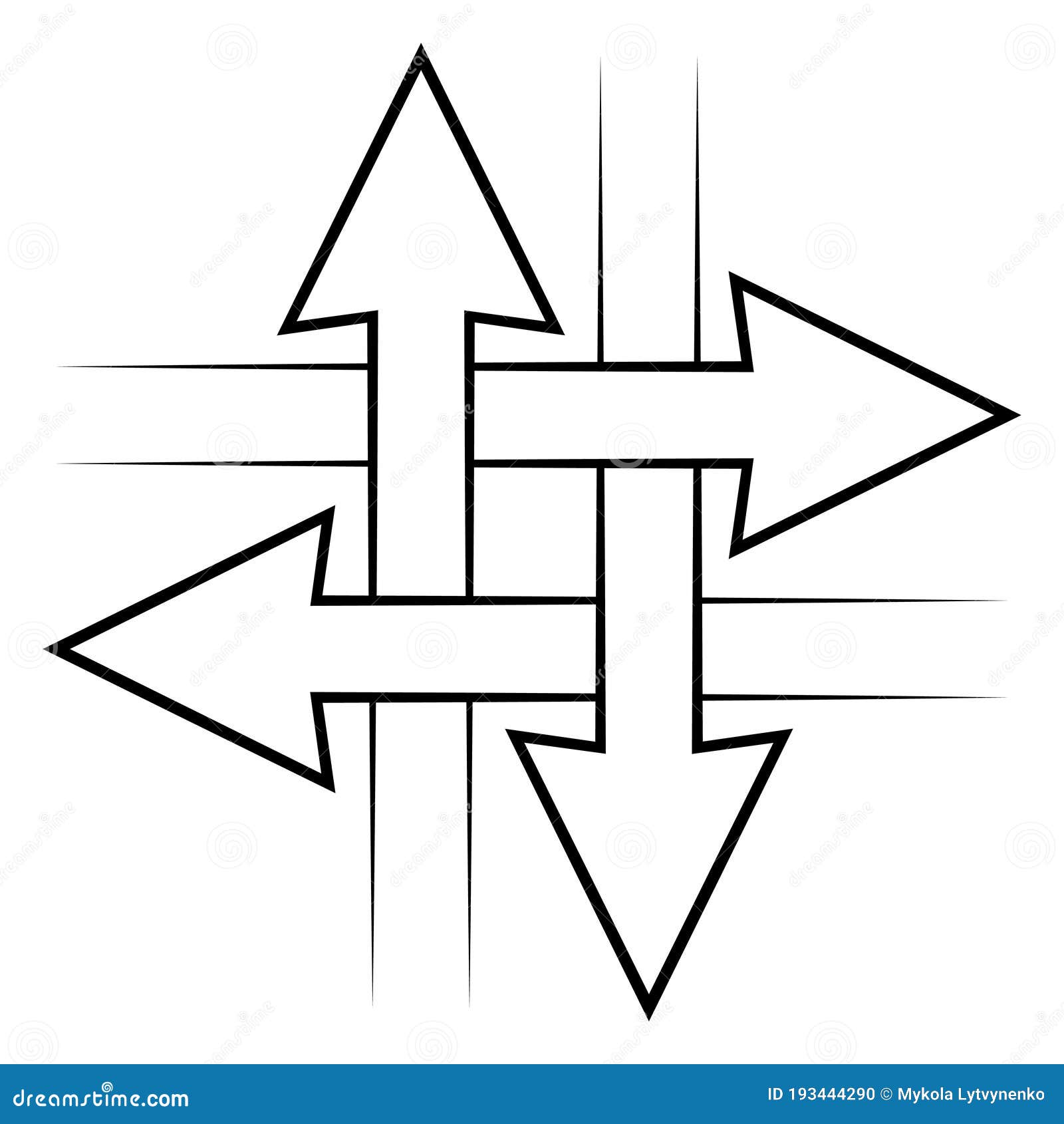 Intersecting Arrows Royalty-Free Stock Photo | CartoonDealer.com #30683187 Intersecting Arrows Royalty-Free Stock Photo | CartoonDealer.com #30683187
