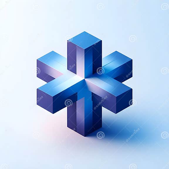 Intersecting Cubes stock illustration. Illustration of forming - 335522929