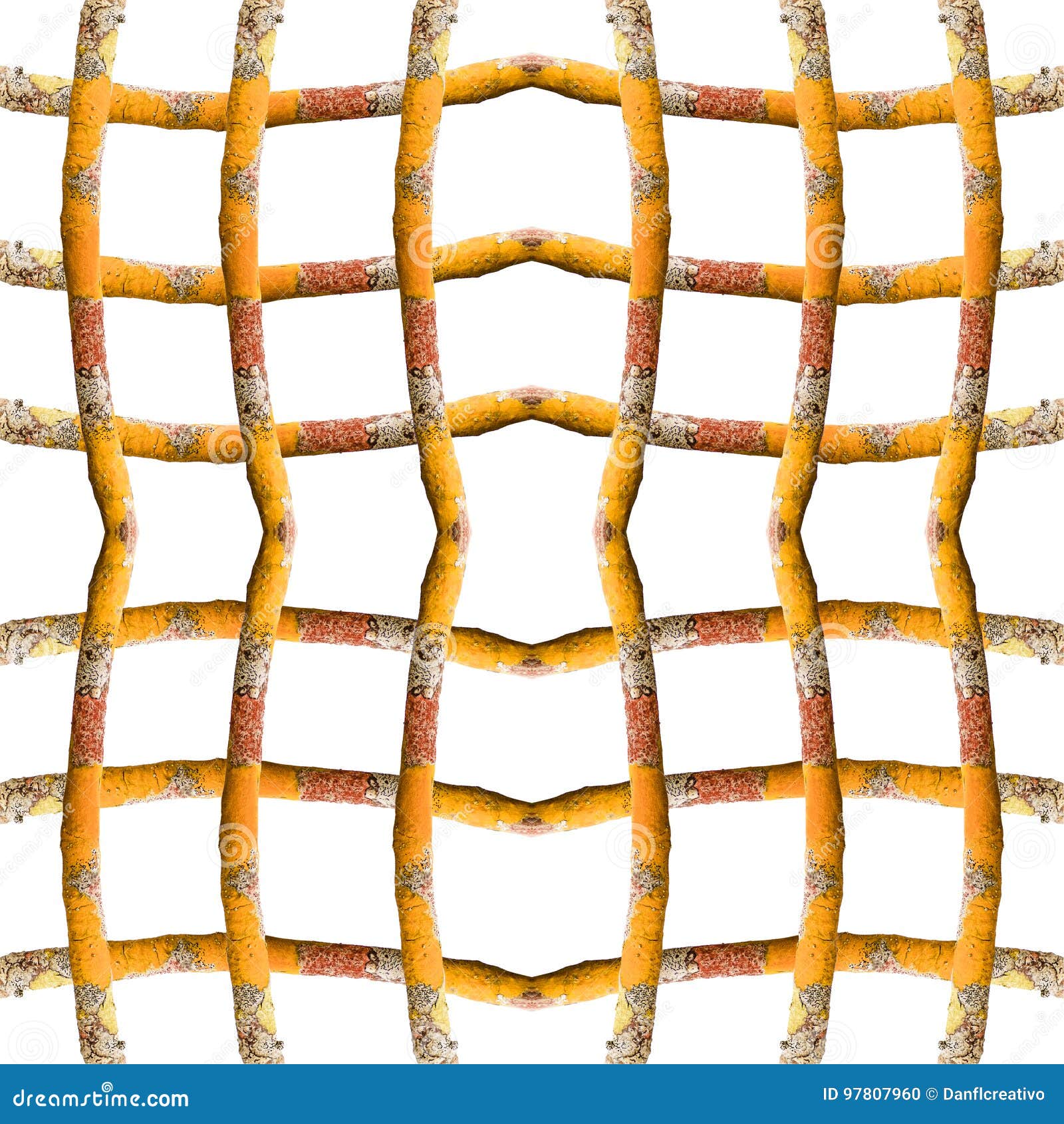 Intersecting Geometric Seamless Pattern Stock Photo - Image of style ...