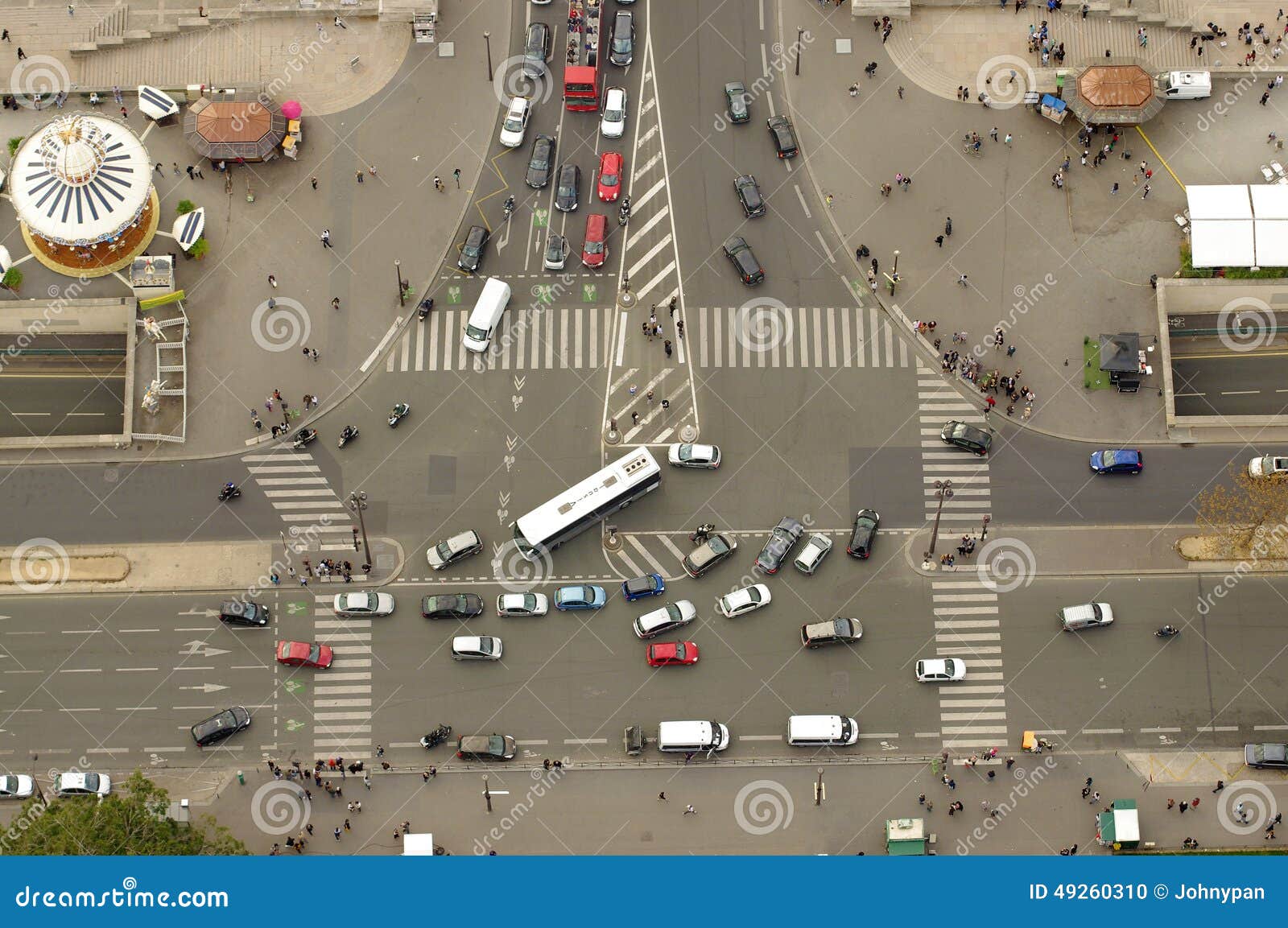 Intersection à Paris, France Image éditorial - Image du tourisme ...