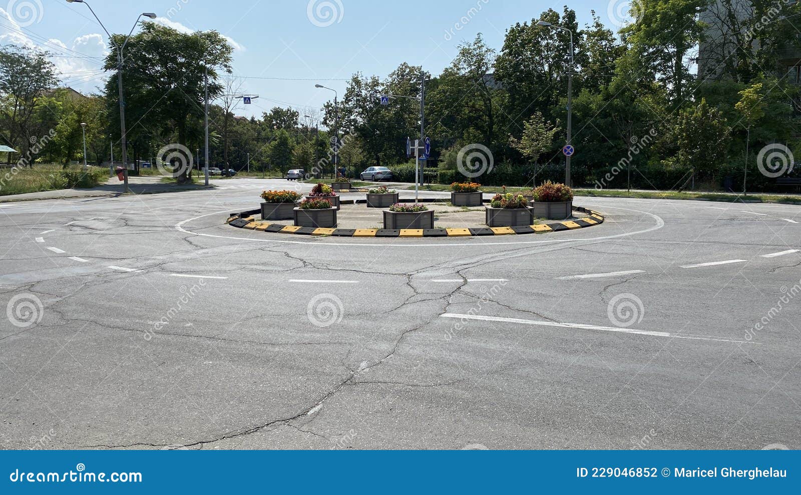 Intersection of Circle with Flowers Stock Photo - Image of flowers ...