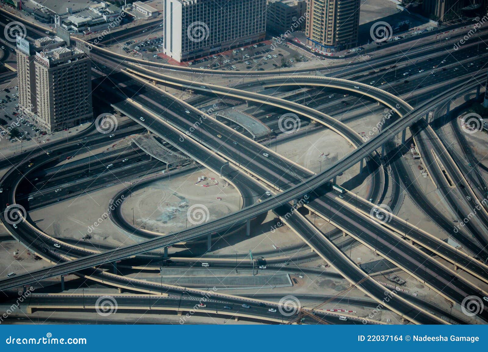 Intersection complexe photo stock. Image du rapide, avenir - 22037164