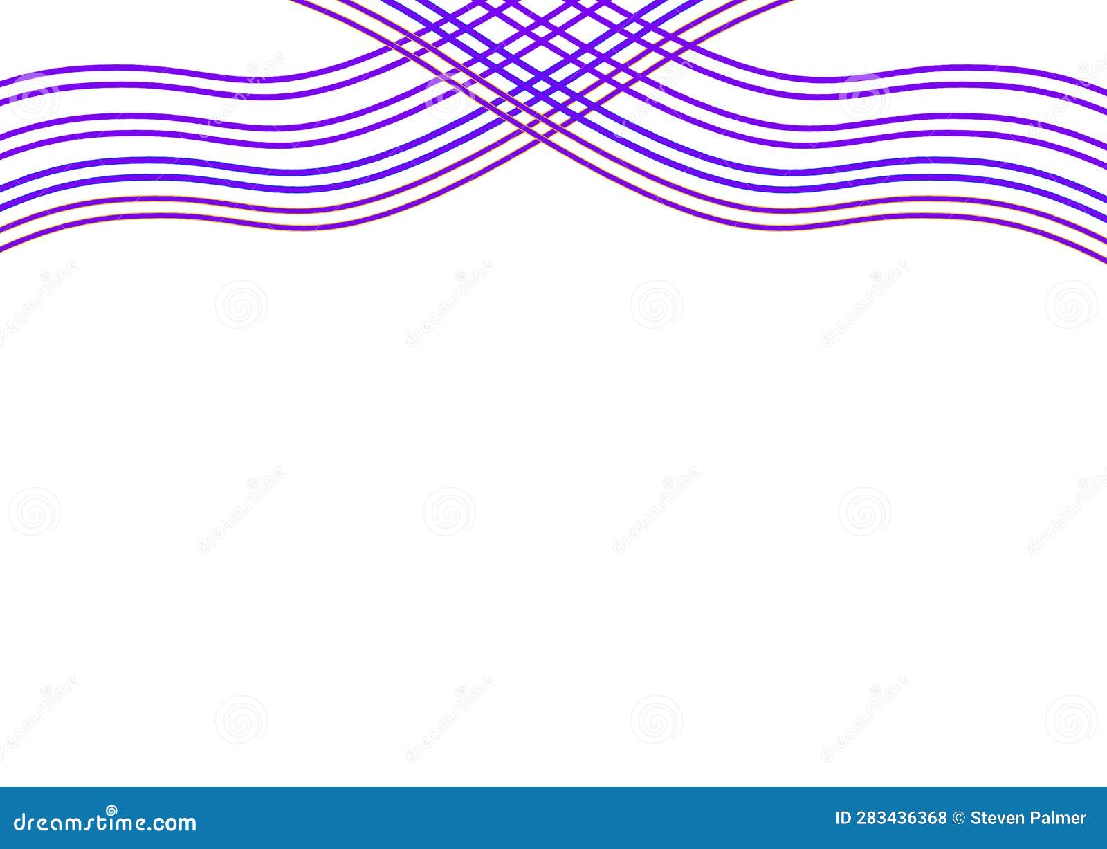 Intersection of Curved Paths Stock Illustration - Illustration of ...