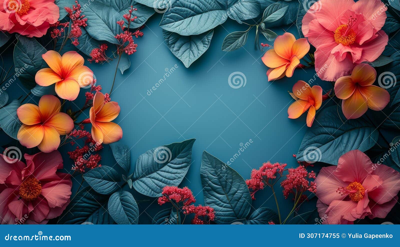 Intersection of Geometric Shapes and Floral Patterns on a Minimalist ...