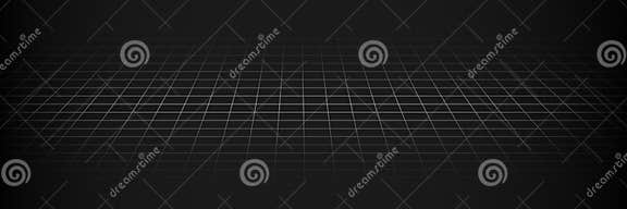 The Intersection of Horizontal and Vertical Lines Stock Illustration ...