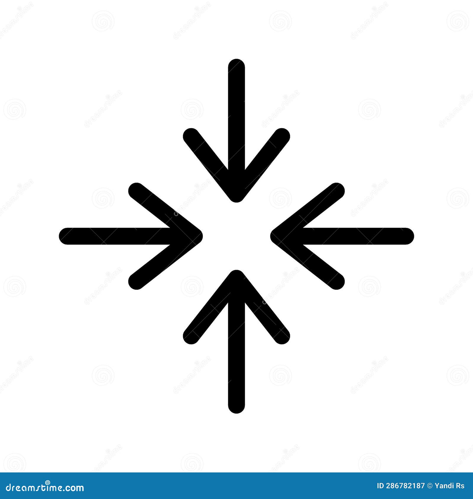 Intersection Icon Vector Symbol Design Illustration Stock Vector ...