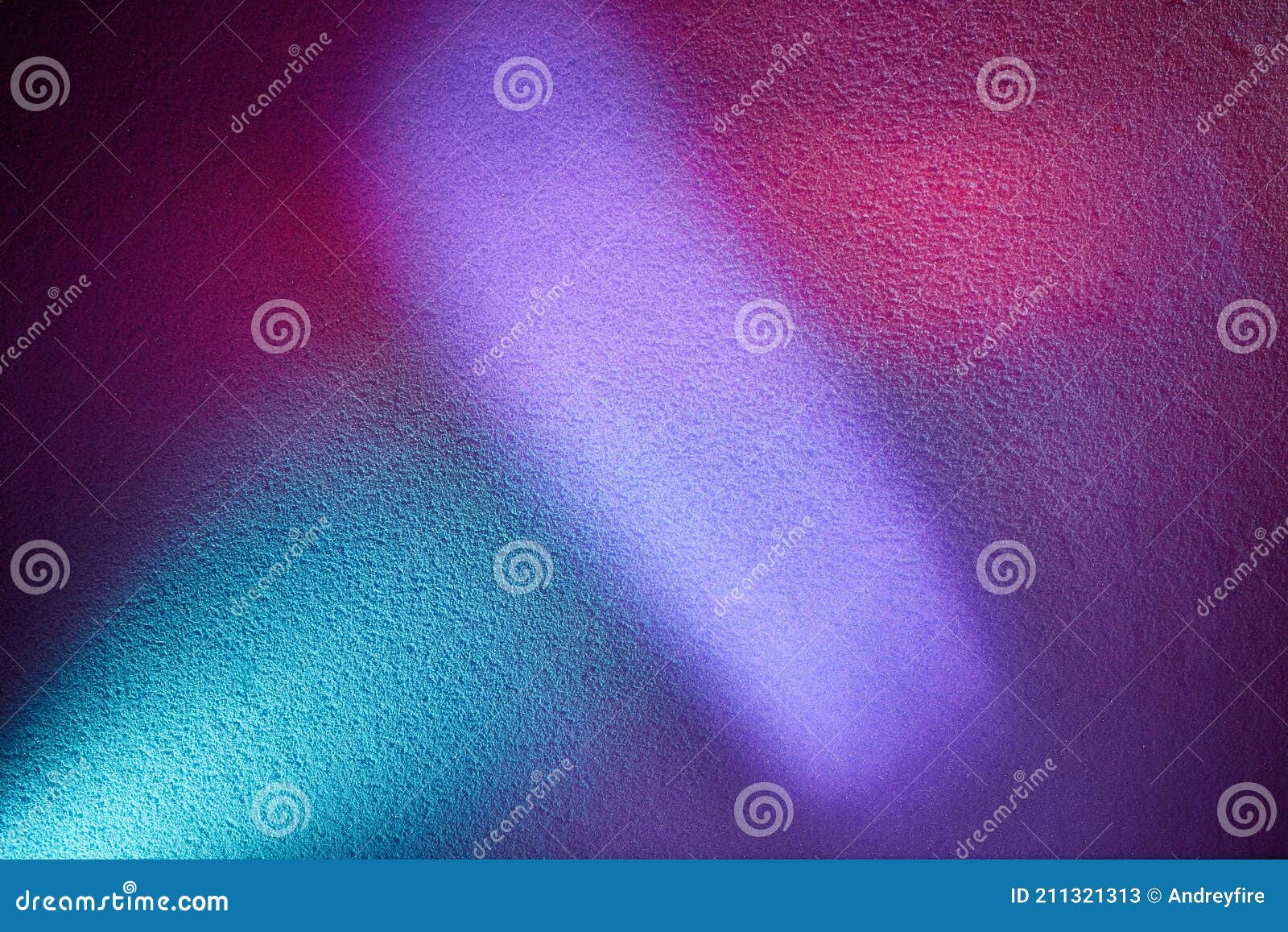 The Intersection of Light Blue and Light Violet Rays of Light on a ...