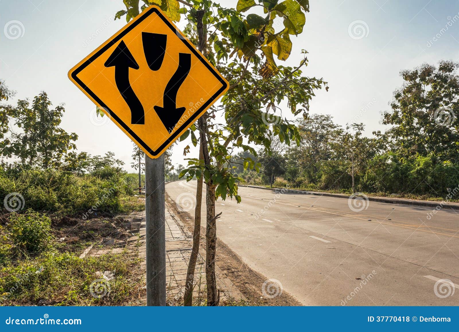 Intersection stock photo. Image of transport, roadsign - 37770418