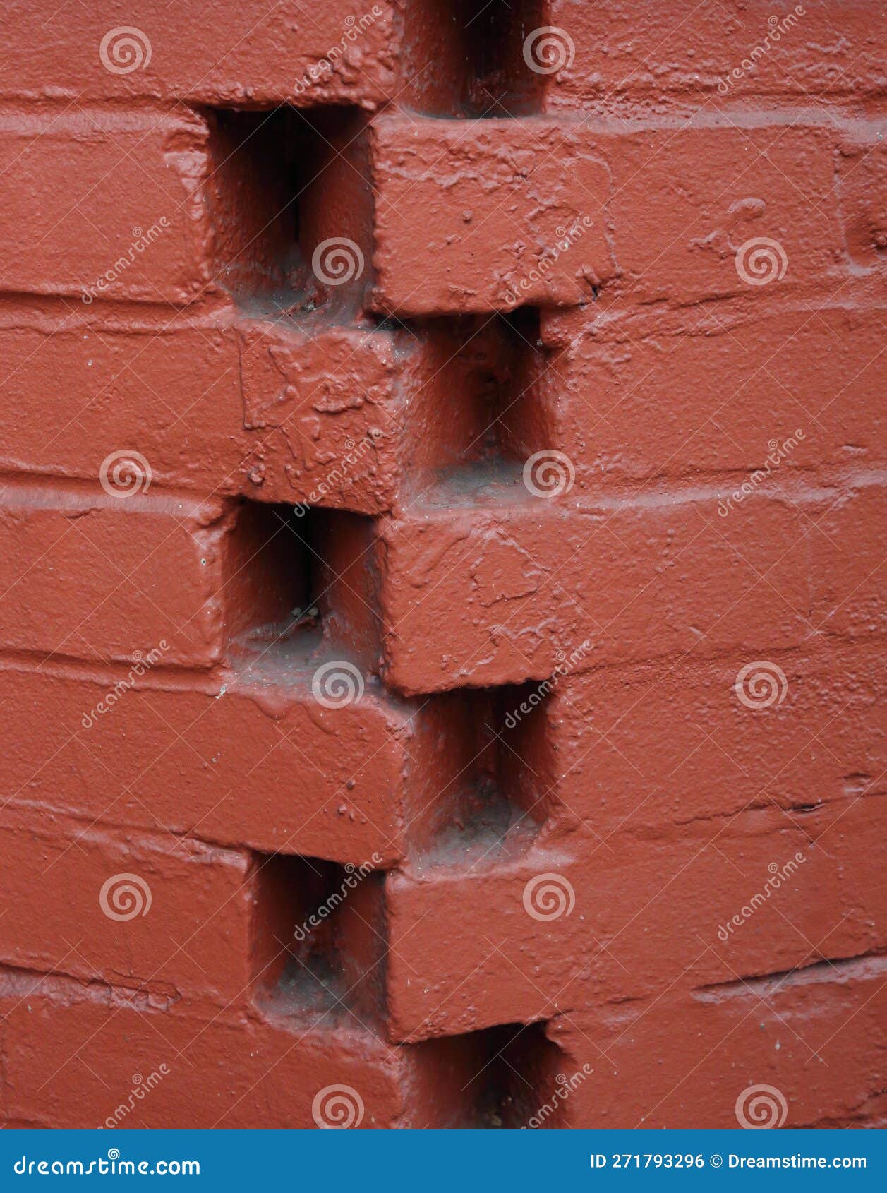 Intersection of Two Brick Walls Stock Photo - Image of dovetailed ...