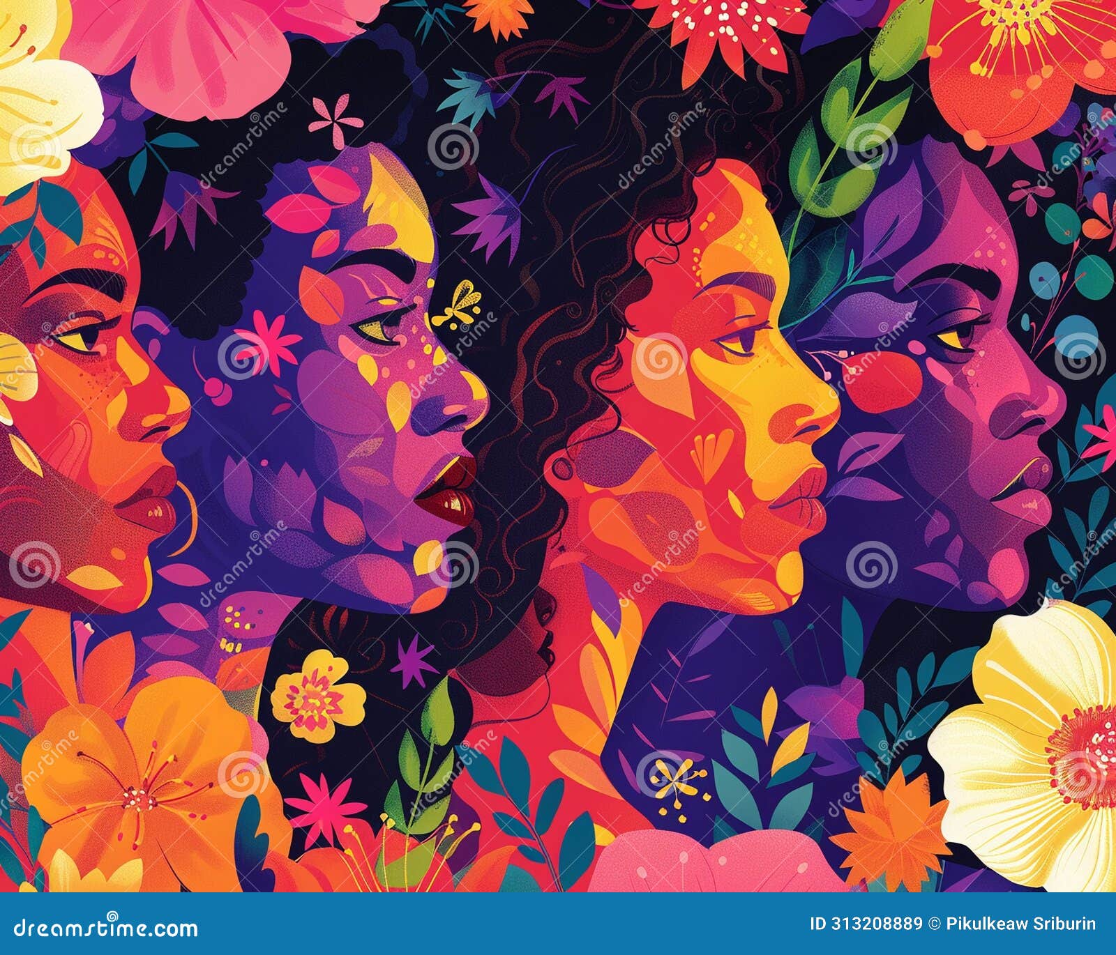 Intersectional Feminism Create an Illustration Highlighting the ...