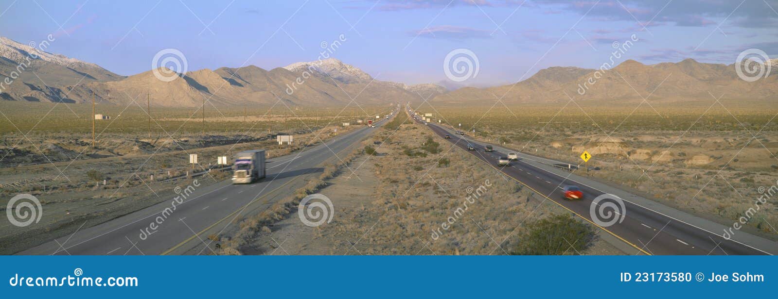 Interstate 15, stock photo. Image of ecological, cars - 23173580