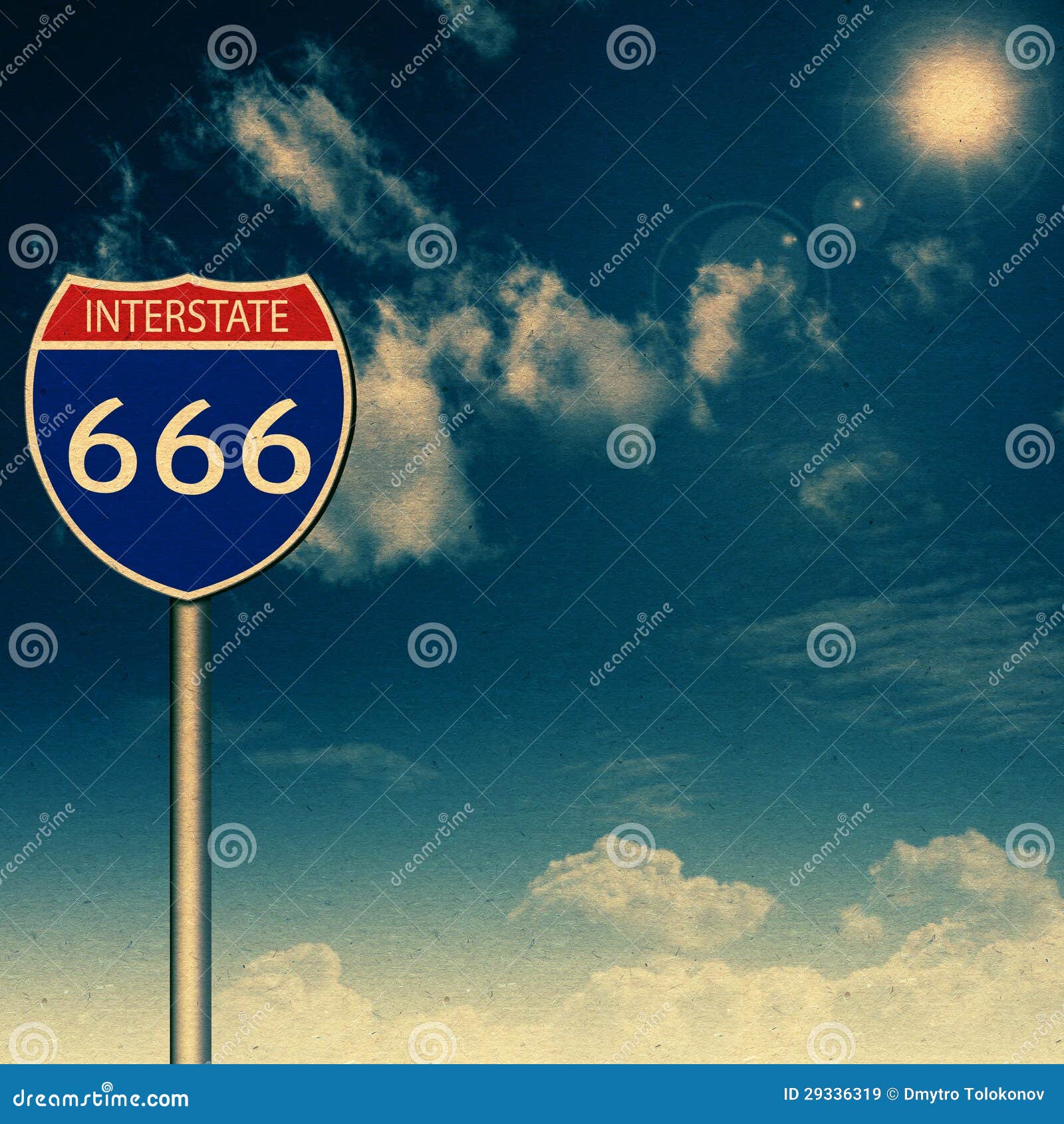 Interstate 666 stock image. Image of copy, concept, light - 29336319