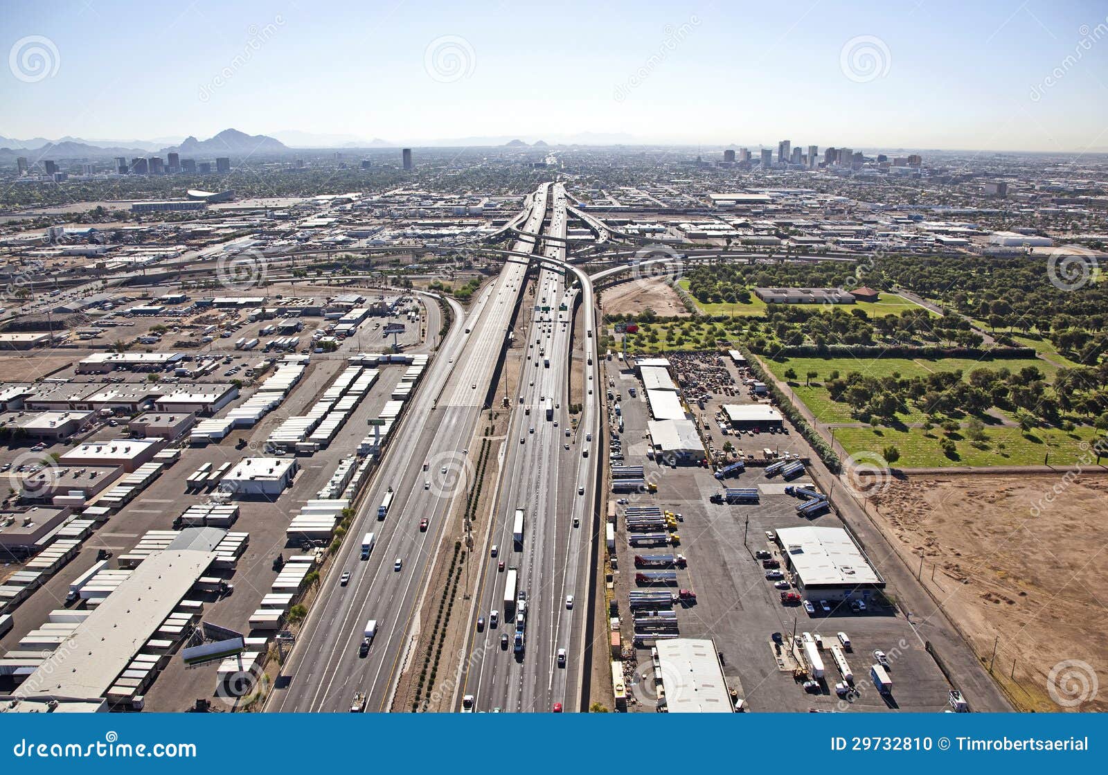 Morning Traffic stock photo. Image of merge, highway - 29732810