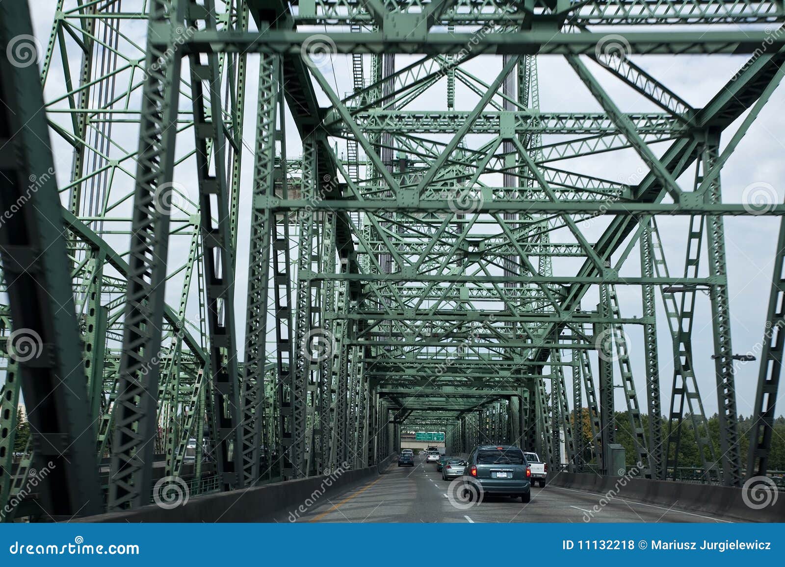 Interstate Bridge stock photo. Image of journey, columbia - 11132218