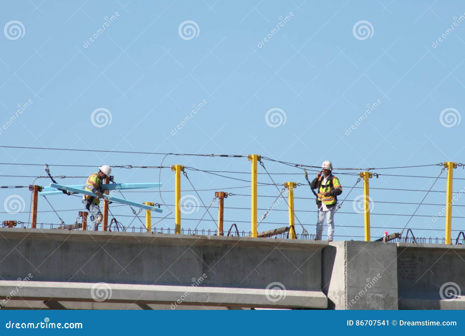 Interstate 69 Bridge Construction Near Houston, Texas Editorial Photo ...