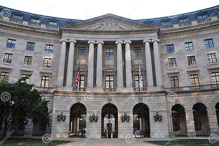 Interstate Commerce Commission in Washington DC Stock Image - Image of ...
