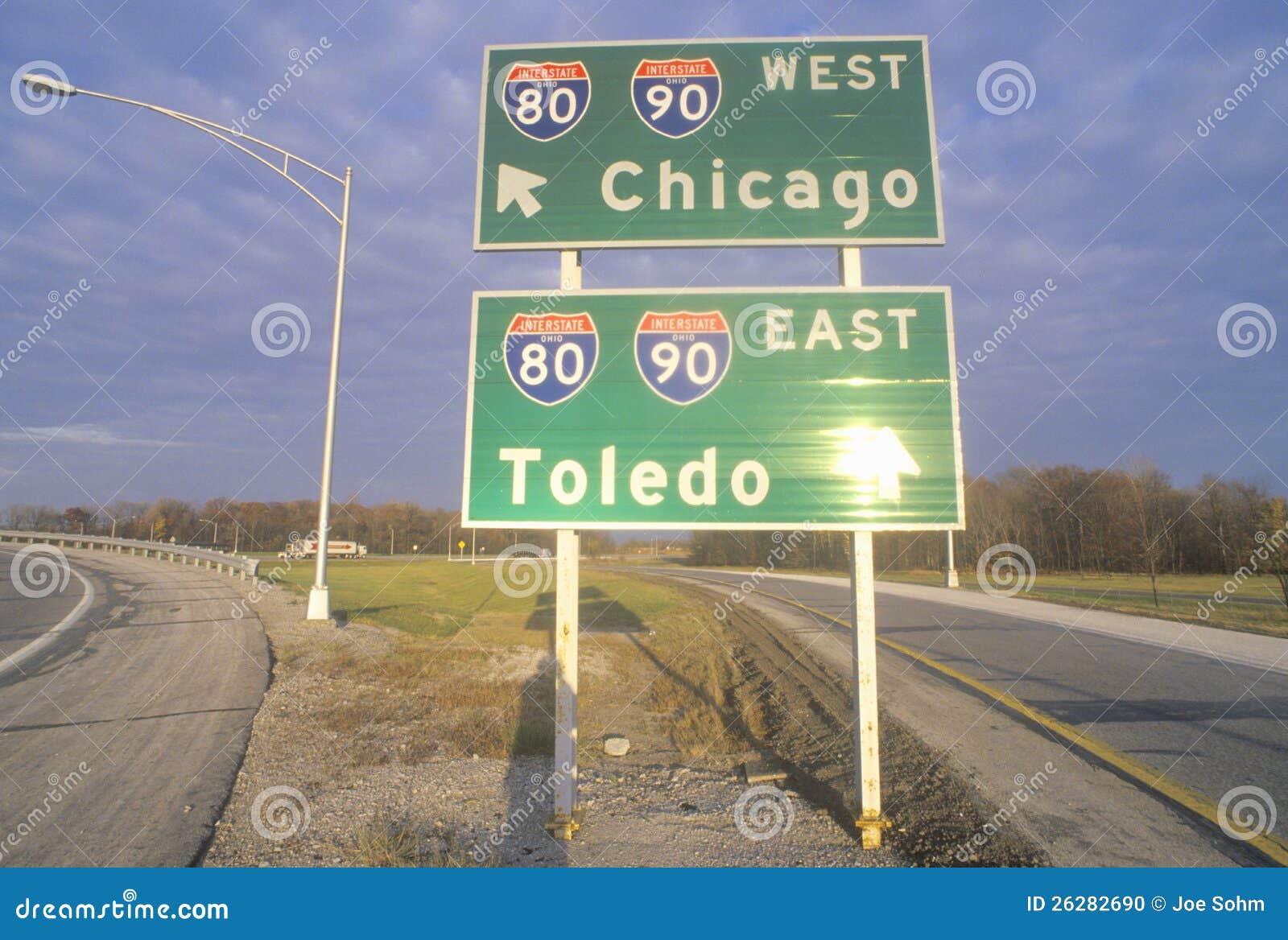 Interstate highway sign stock photo. Image of transportation - 26282690