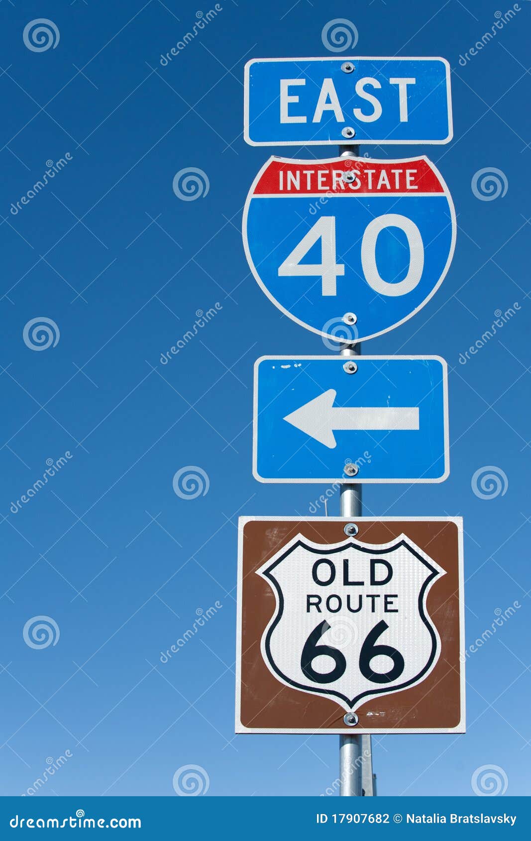 Interstate I-40 sign stock photo. Image of highway, trip - 17907682