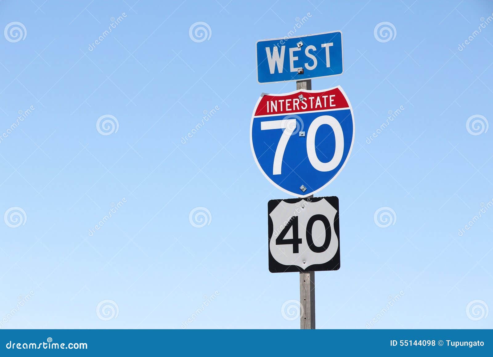 Interstate 70 stock photo. Image of route, north, national - 55144098