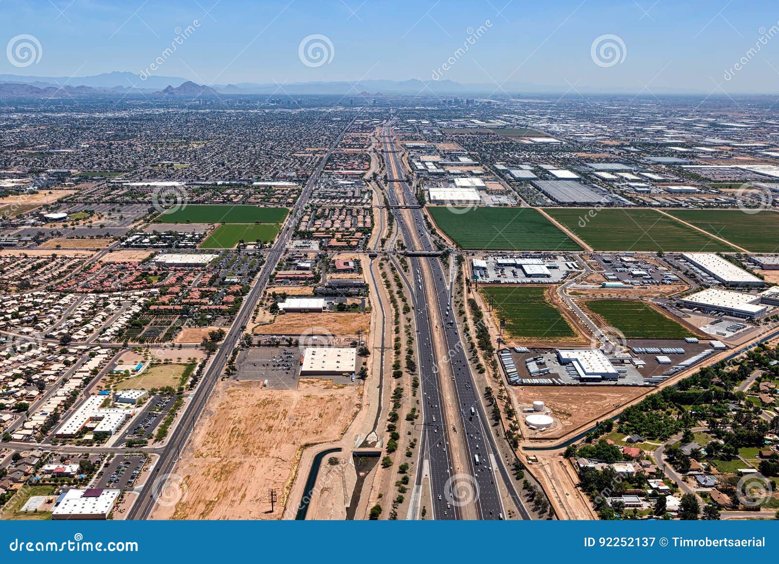 Desert Landscape Off Interstate 10 Stock Photos - Free & Royalty-Free ...