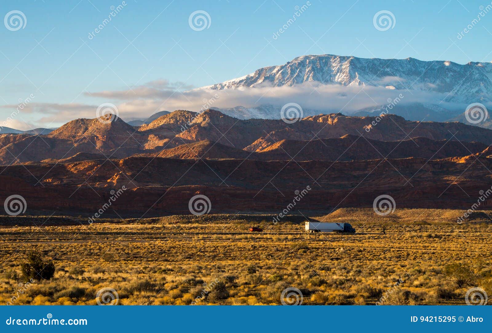 Interstate Scenery stock image. Image of southern, cliffs - 94215295