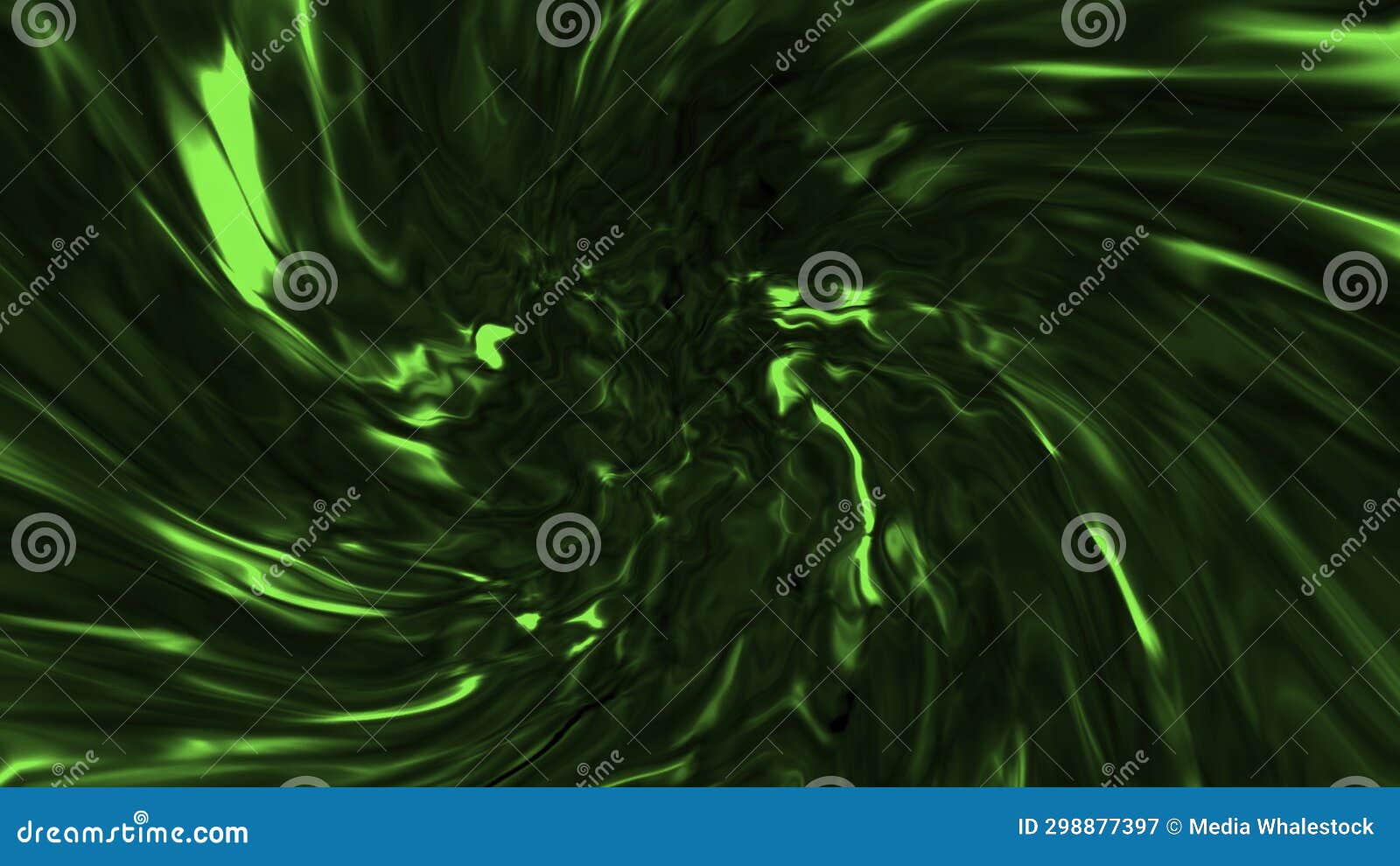 Interstellar Concept. Motion. Distortion of Reality Inside Black Hole ...