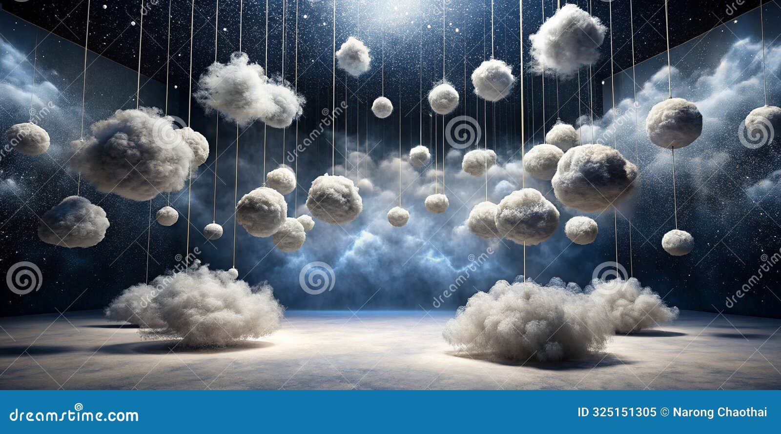 Interstellar Dust Clouds Coalescing into Ephemeral Sculptures Suspended ...