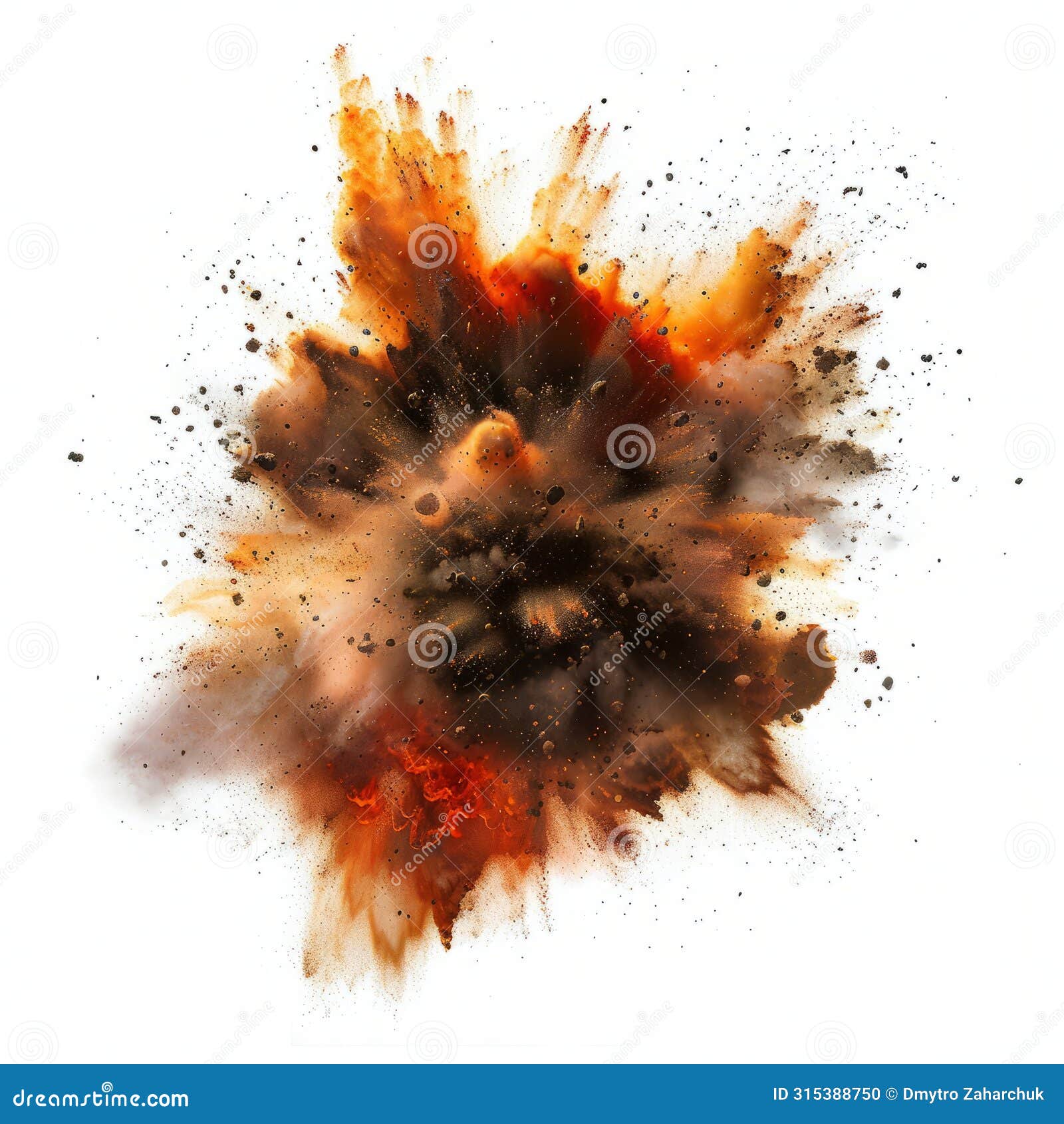 Interstellar Elegance: the Aesthetics of Space Dust Explosions Stock ...