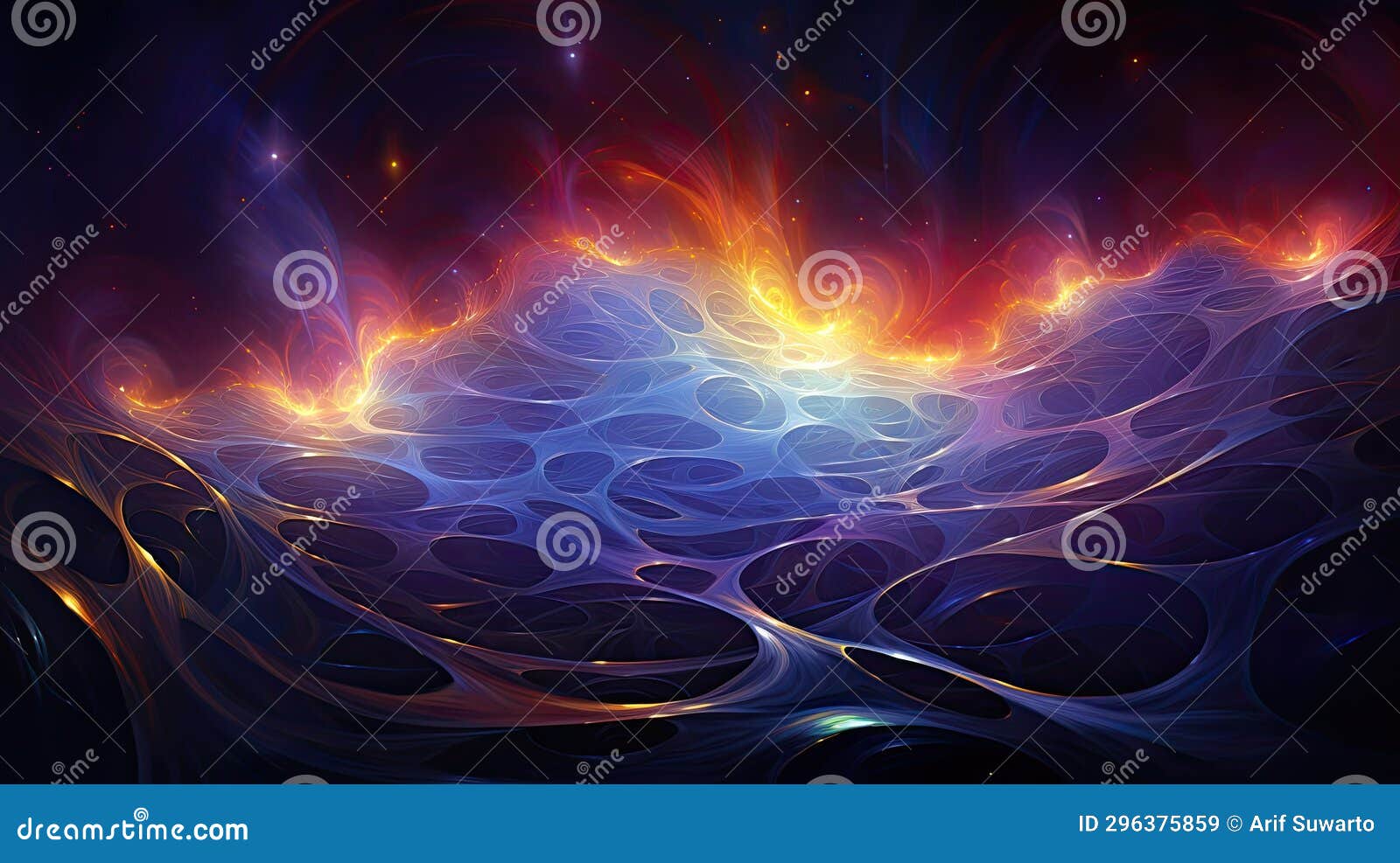 Interstellar Exploration: Astronaut Observing Celestial Phenomena in ...