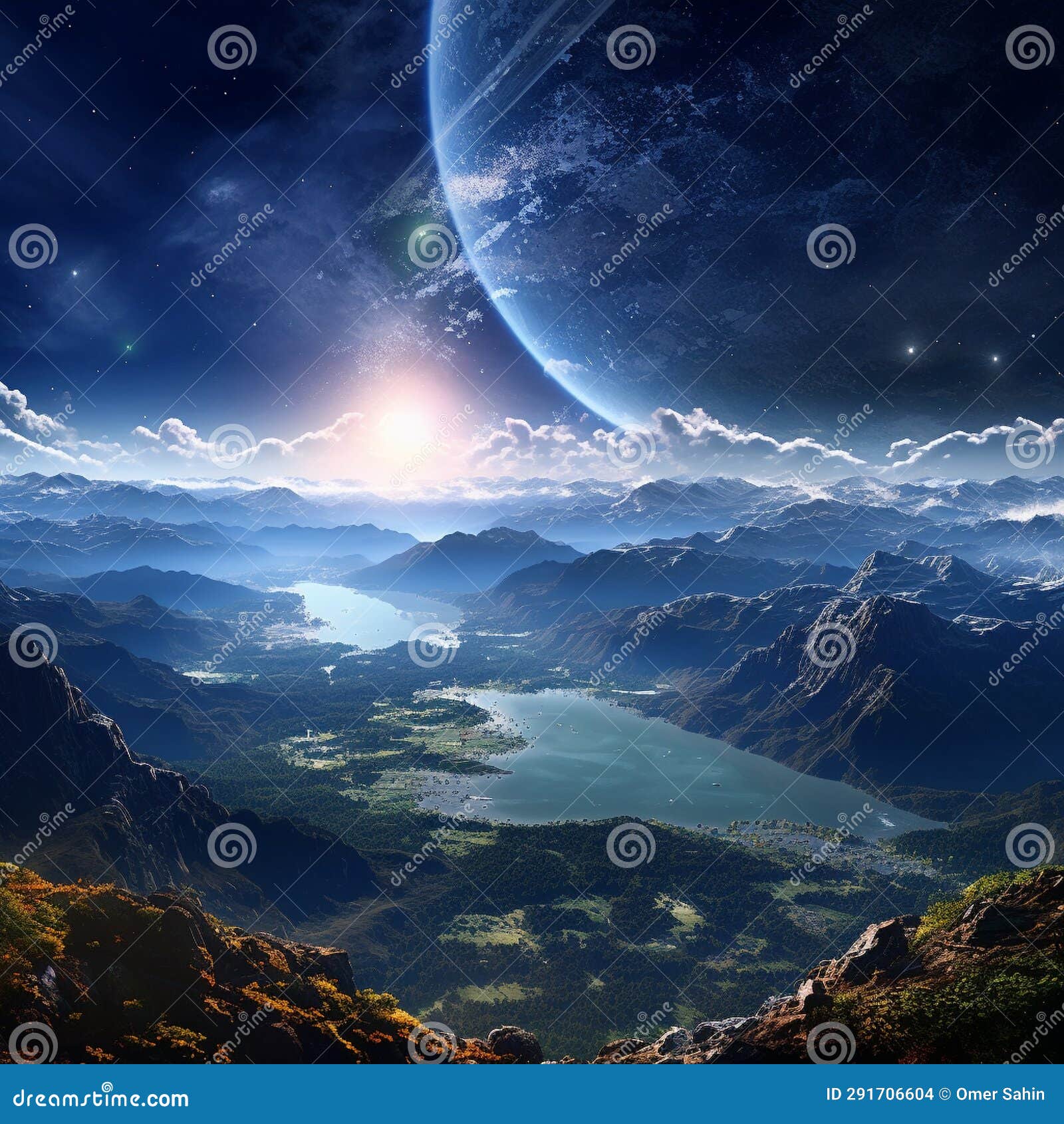 Interstellar Glimpse: a Window into the Marvels of Earth S Landscape ...