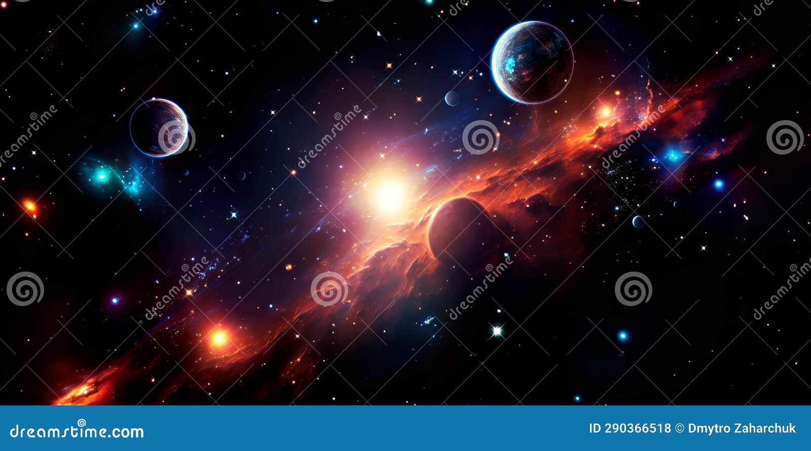 Interstellar Journey through a Mesmerizing Nebula, Highlighting the ...